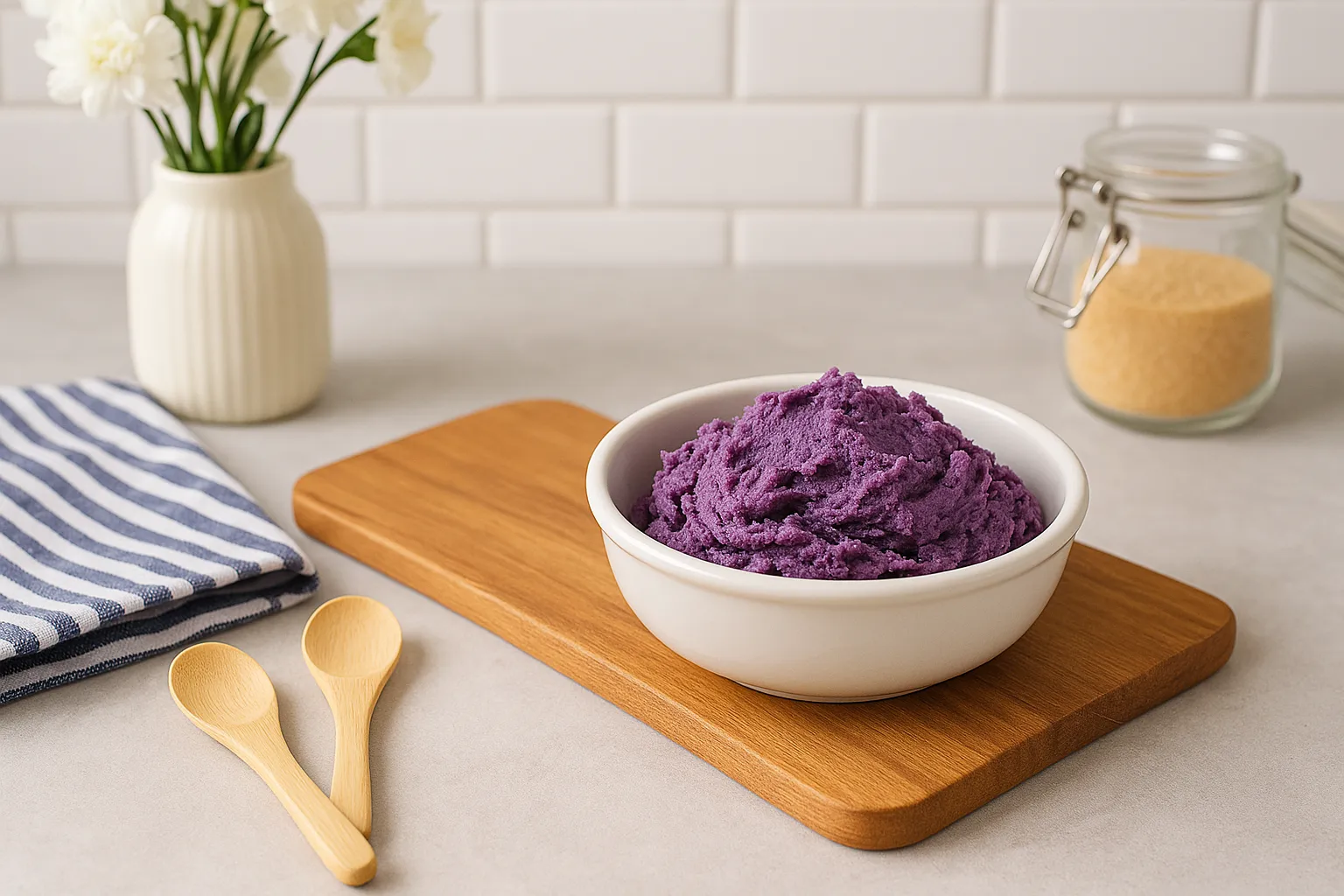 Ube halaya : recette de la pâte d'ube
